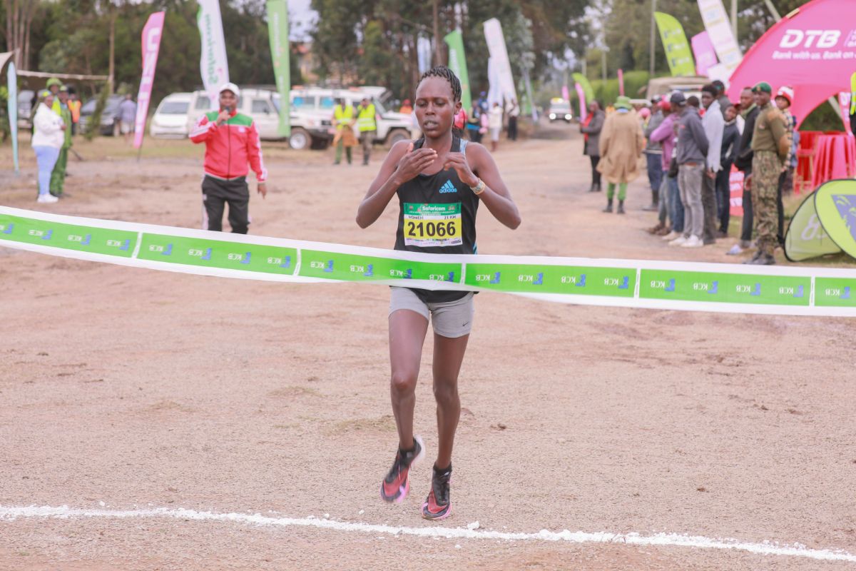 Kenya: Enos Kales, Winnie Jepkosgei win inaugural Lake Ol’Bolossat Half ...