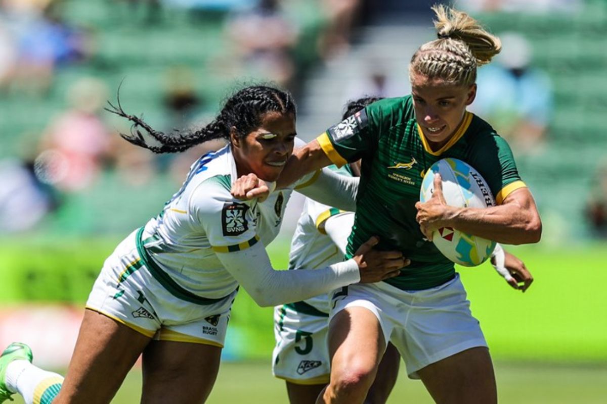 World Rugby Sevens Series 2024: Springbok Women's Sevens building ...