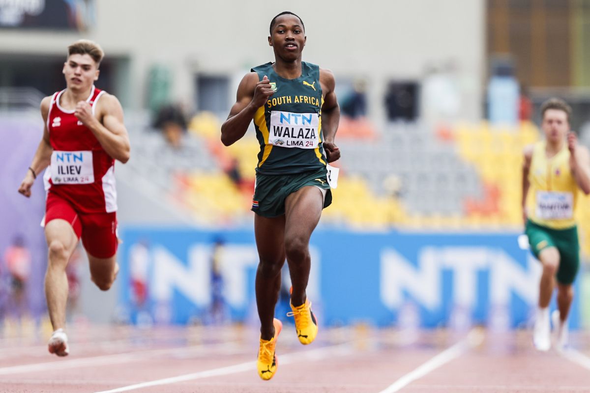 South African sprint star Bayanda Walaza wins 100m gold at World ...