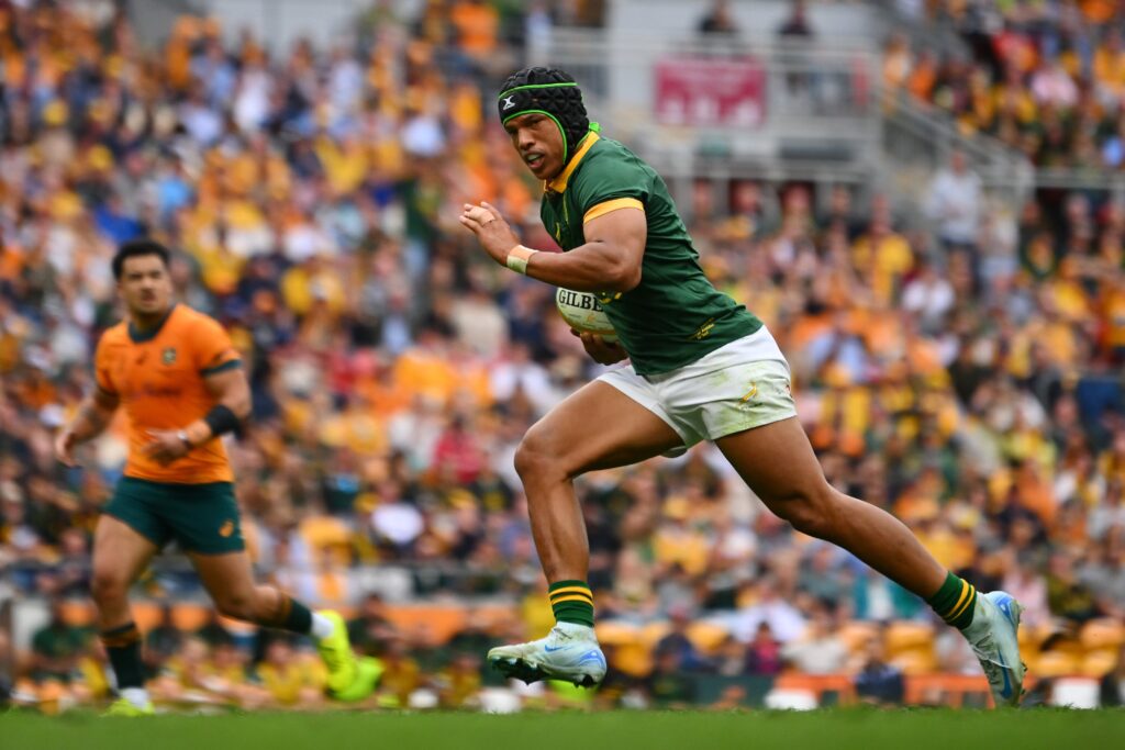 Kurt-Lee Arendse stars as South Africa hammer Australia in Castle Lager ...