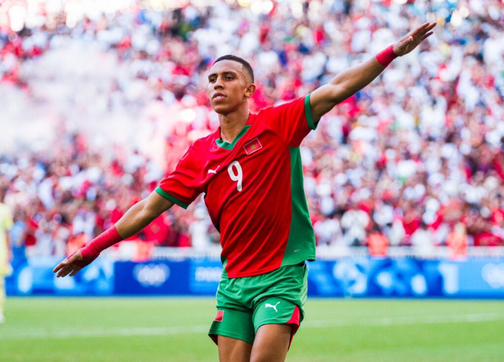 Paris 2024: Soufiane Rahimi wins Olympics golden boot after leading ...