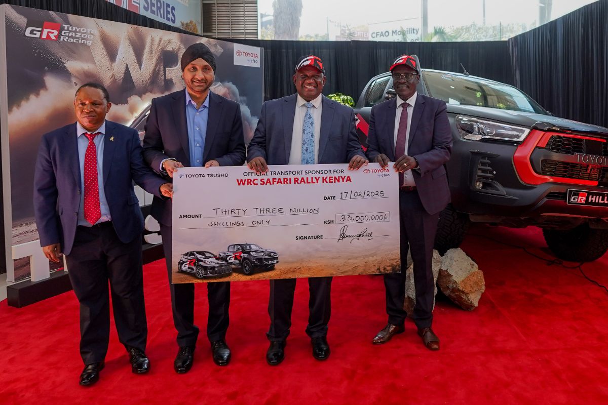 Toyota by CFAO injects KES33 million to WRC Safari Rally 2025 ...
