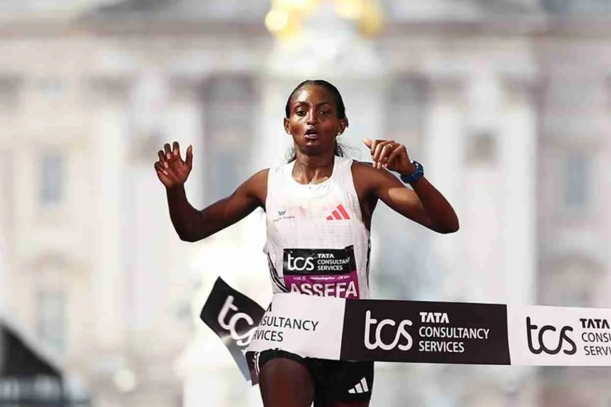 Ethiopia’s Tigist Assefa breaks women-only marathon world record with 2 ...