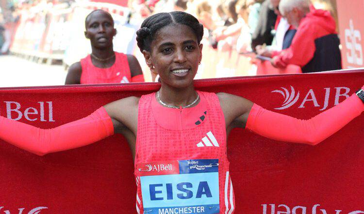 Ethiopia’s Medina Eisa and Selemon Barega win Great Manchester Run ...