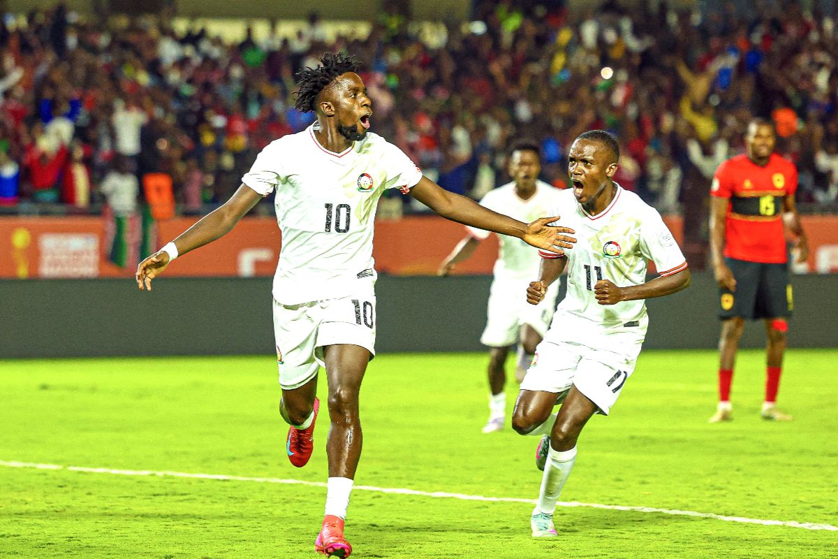 Harambee Stars hold Angola to earn vital point at CHAN tournament ...