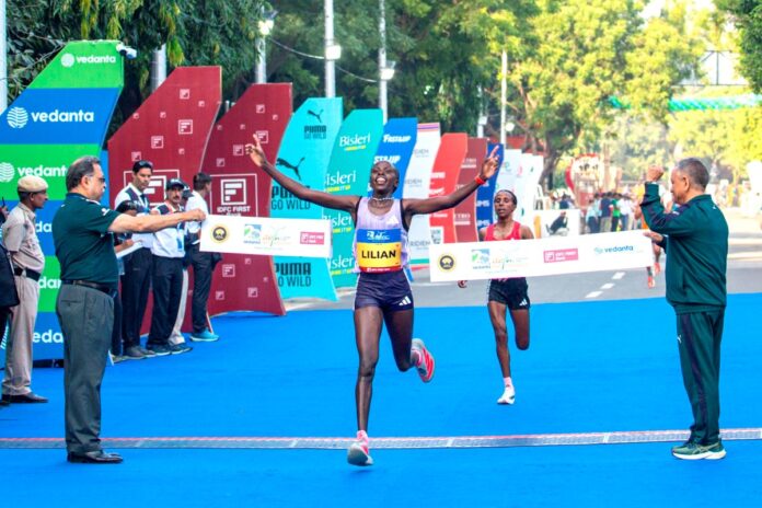 Kenyans Matata and Kasait Rengeruk win Vedanta Delhi Half Marathon ...