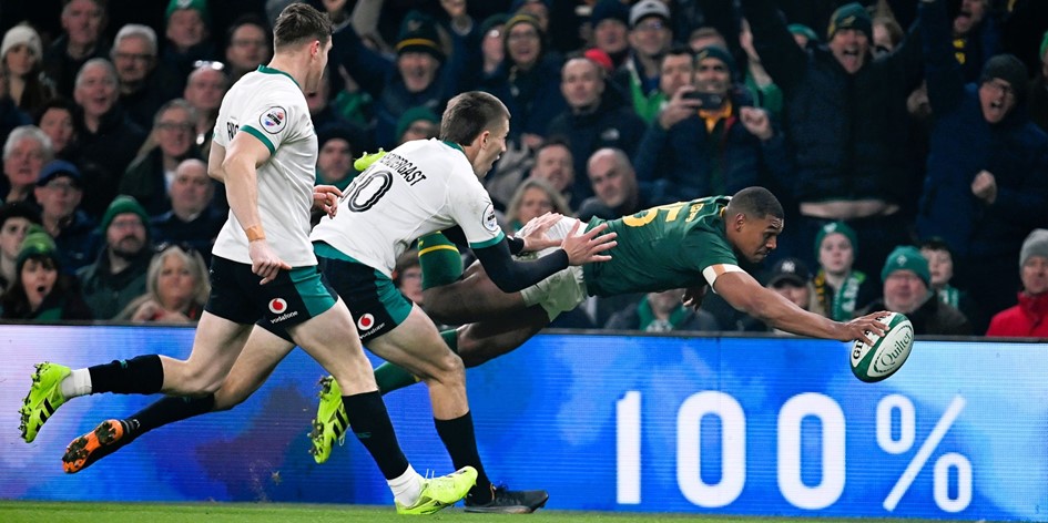 Springboks beat Ireland 24-13 to record first victory in Dublin since ...