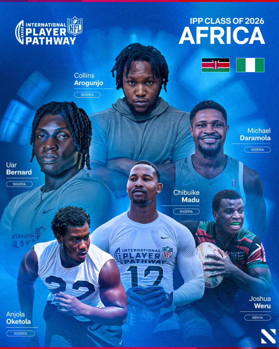 National Football League announces International Player Pathway Program ...